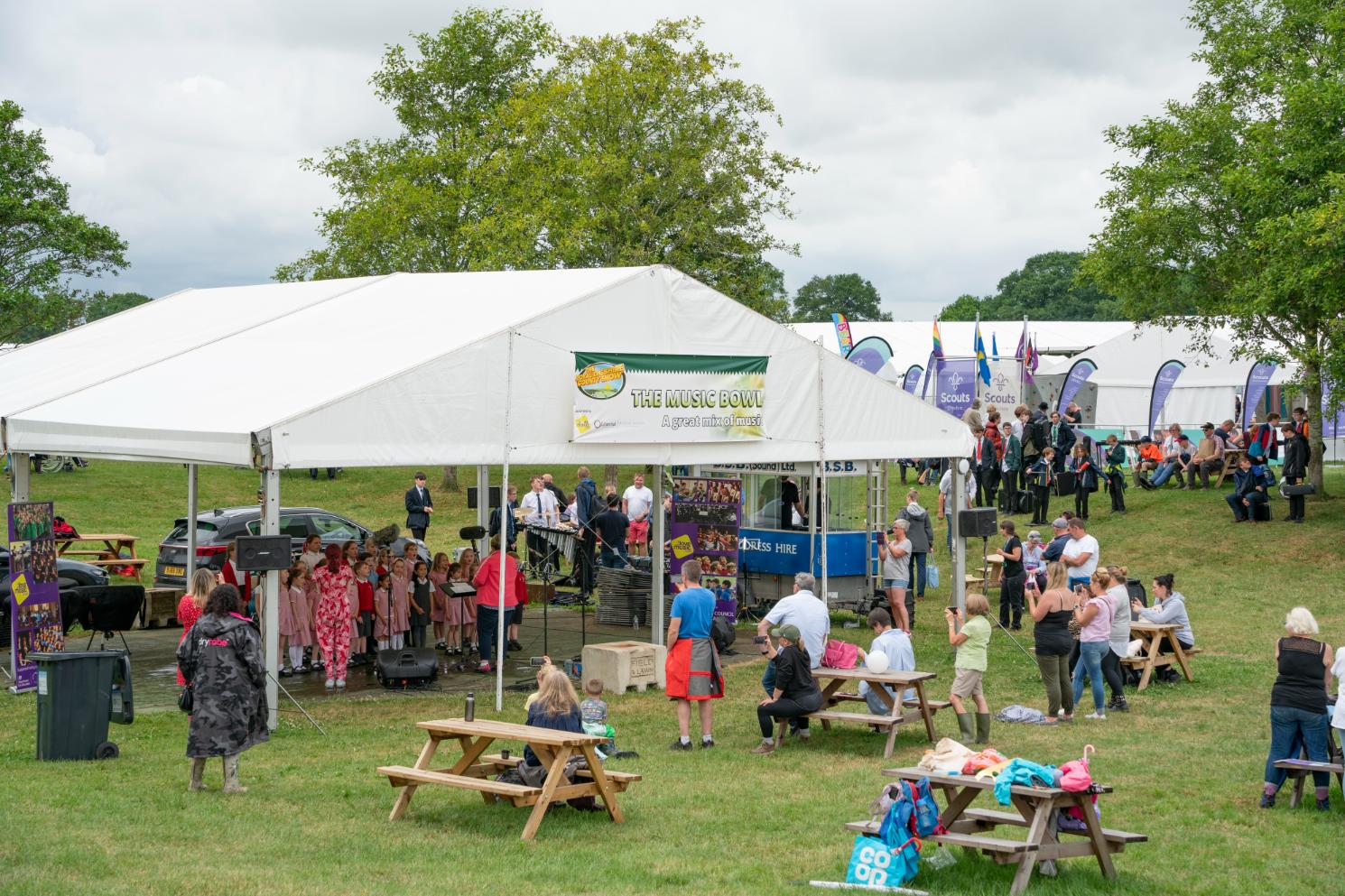 Music Bowl / Bandstand – Royal Cheshire Show